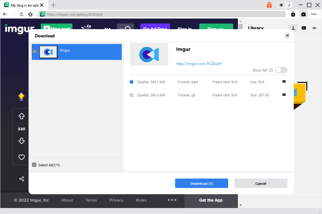 How to Download Imgur Video with CleverGet Imgur Downloader